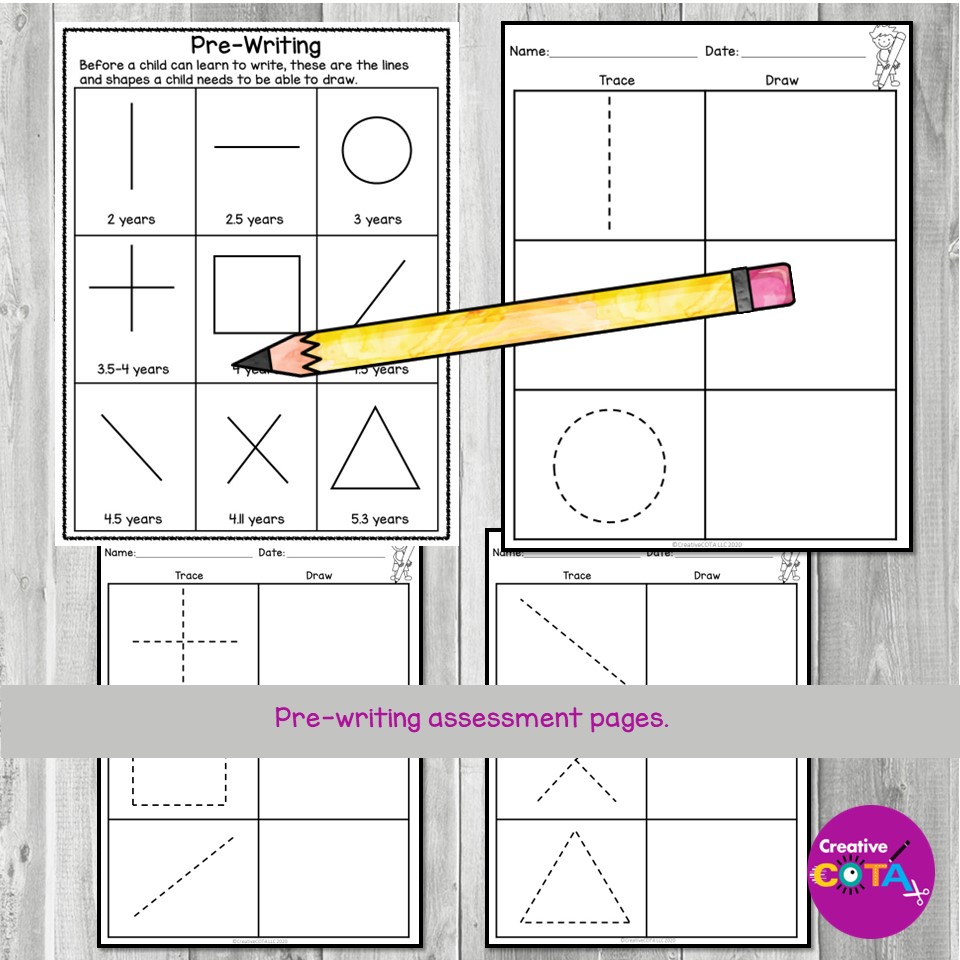 Fine Motor, Letters, Numbers and Handwriting Assessment - Made By Teachers