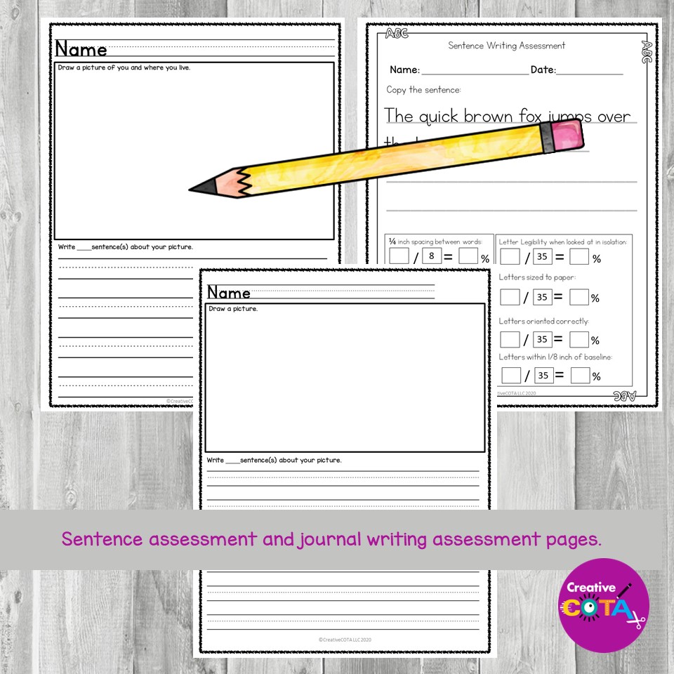 Fine Motor, Letters, Numbers and Handwriting Assessment - Made By Teachers