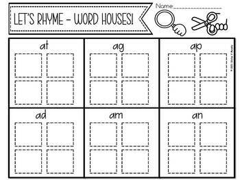 short a word family worksheets - Made By Teachers