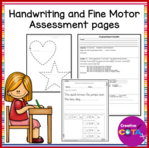 Fine Motor, Letters, Numbers and Handwriting Assessment - Made By Teachers