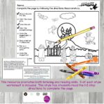 Halloween Following Directions Coloring Activity for Listening Skills ...