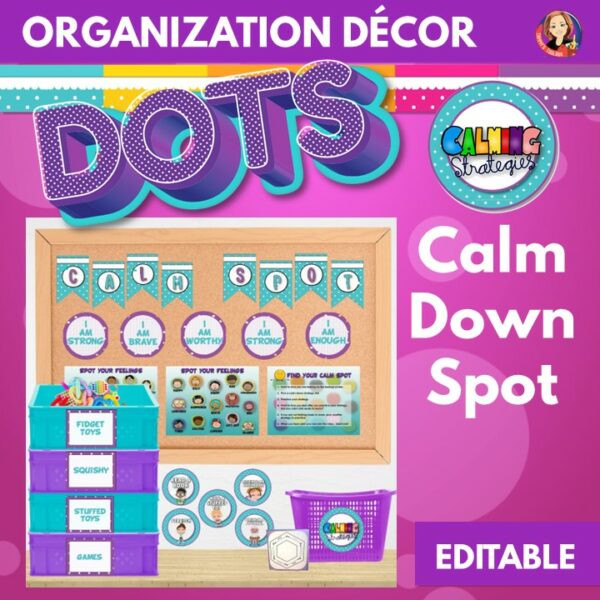 Calm Down Corner Kit with Strategies, Posters, and Visuals - Made By ...