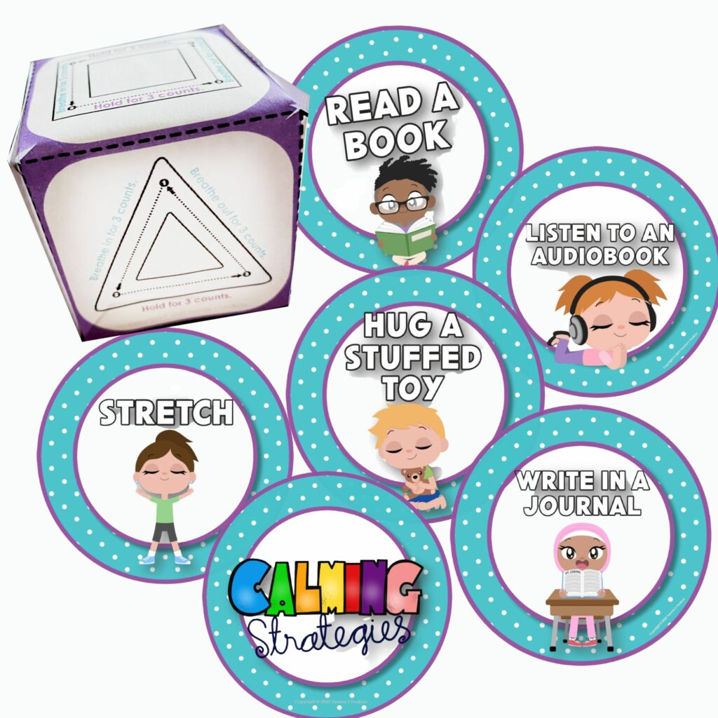 Calm Down Corner Kit with Strategies, Posters, and Visuals - Made By ...