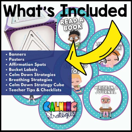 Calm Down Corner Kit with Strategies, Posters, and Visuals - Made By ...