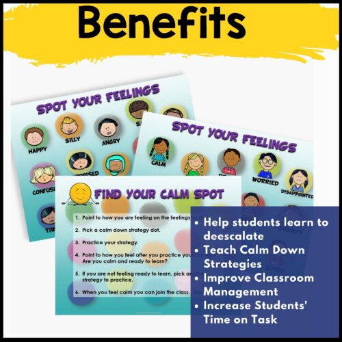 Calm Down Corner Kit with Strategies, Posters, and Visuals - Made By ...