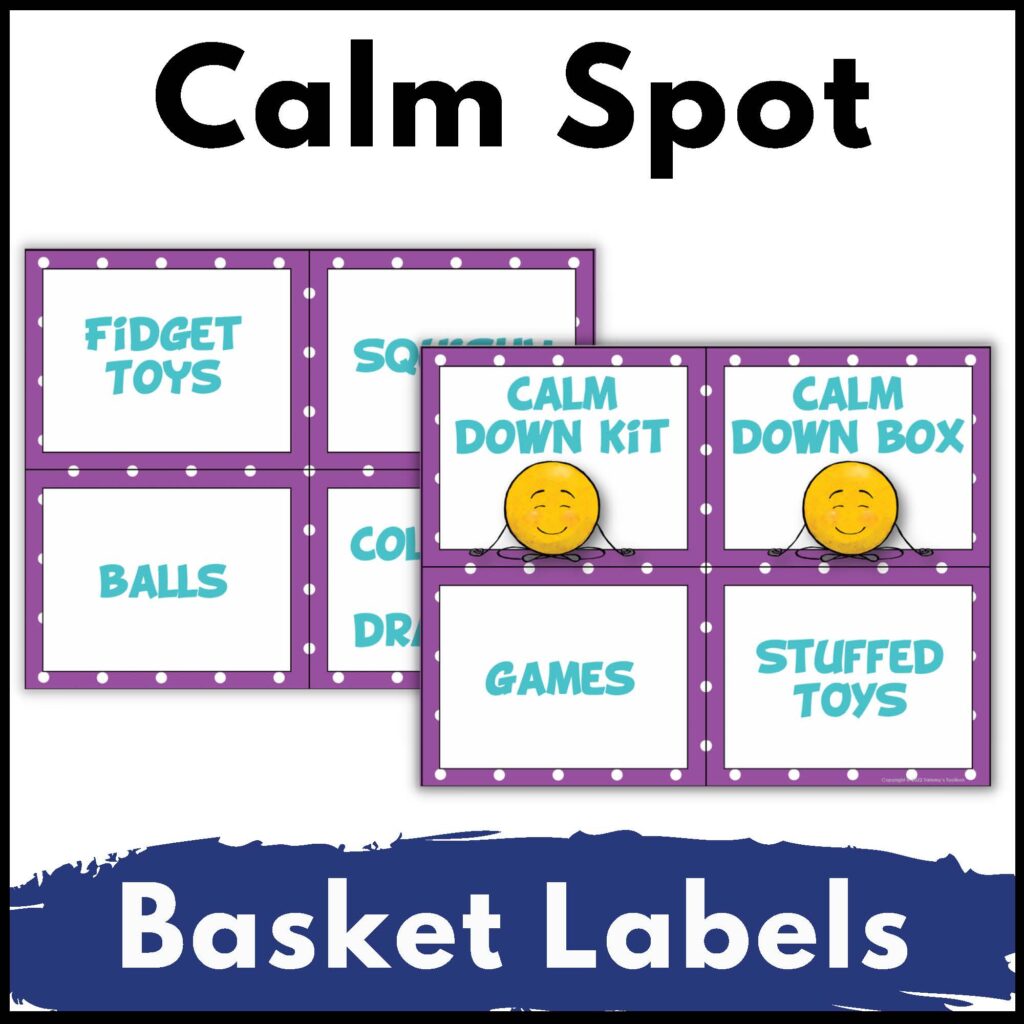 Calm Down Corner Kit with Strategies, Posters, and Visuals - Made By ...