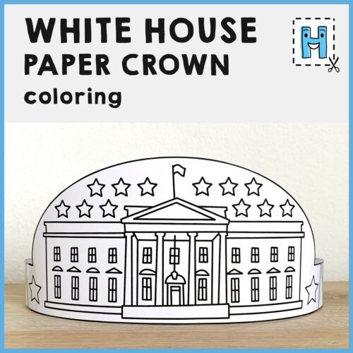 American Symbols Paper Crowns Headbands Hats Printable Coloring Craft ...
