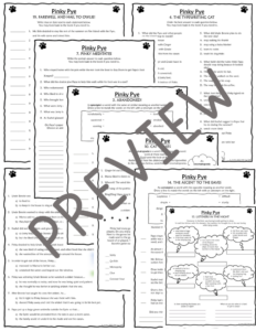 Ginger Pye and Pinky Pye Novel Studies Bundle - Made By Teachers