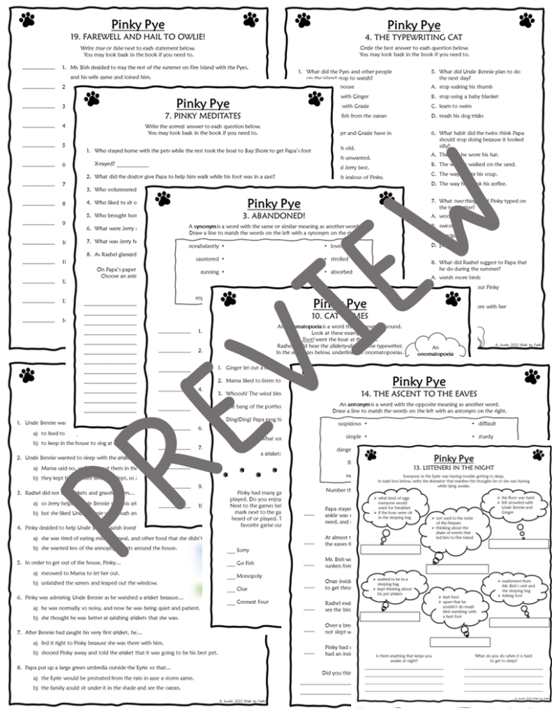 Eleanor Estes Novel Studies Bundle - Made By Teachers