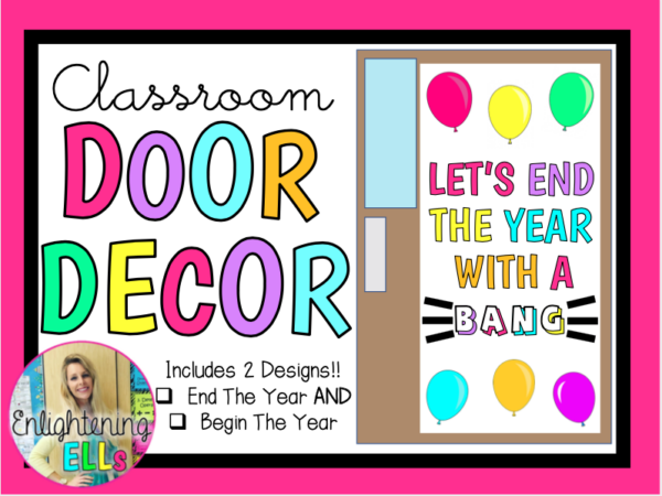 Let's End/Begin The Year With A Bang (Door Decor/Bulletin Board Kit ...