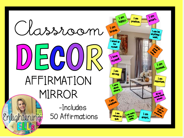 Classroom Affirmation Mirror | Made By Teachers