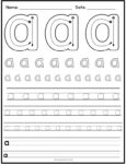 Freebie Lowercase Letter Formation Writing Practice Worksheets - Made ...
