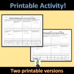 Introduction to Calculus Cut and Paste Activity | Mystery Picture ...