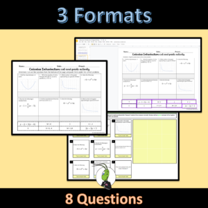 Introduction to Calculus Cut and Paste Activity | Mystery Picture ...