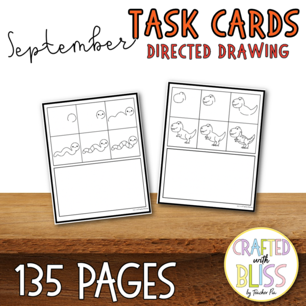 September Fall Math and Literacy Task Cards Autumn(PreK, Sped) | Made ...