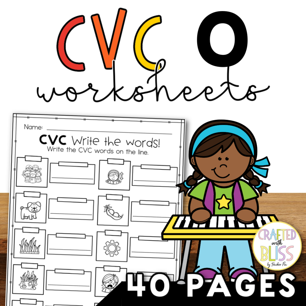 CVC - O Worksheets Phonics Reading Literacy Activity | Made By Teachers