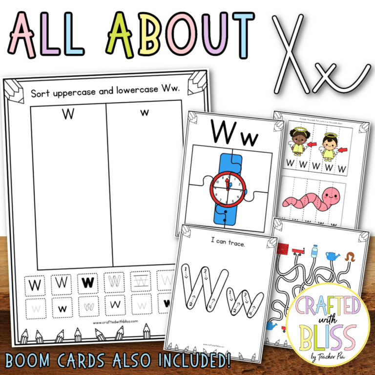 All about letter Xx Alphabet Worksheet Phonics Printable (Digital ...