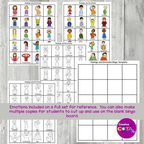 Social Emotional Learning Identifying Feelings and Emotions Activities ...