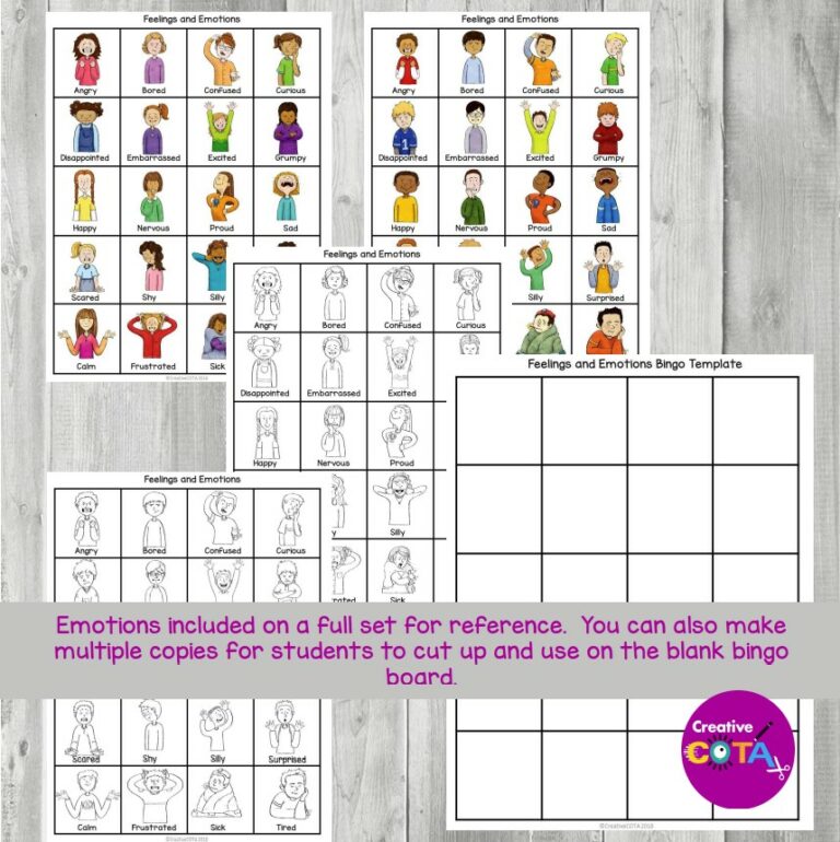 Social Emotional Learning Identifying Feelings and Emotions Activities ...