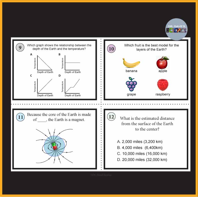 Layers of the Earth Task Cards Activity - Made By Teachers