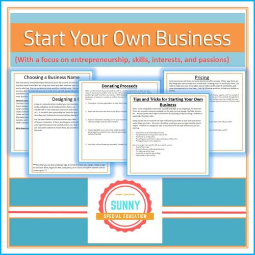 Start Your Own Business- Entrepreneurial Project | Made By Teachers