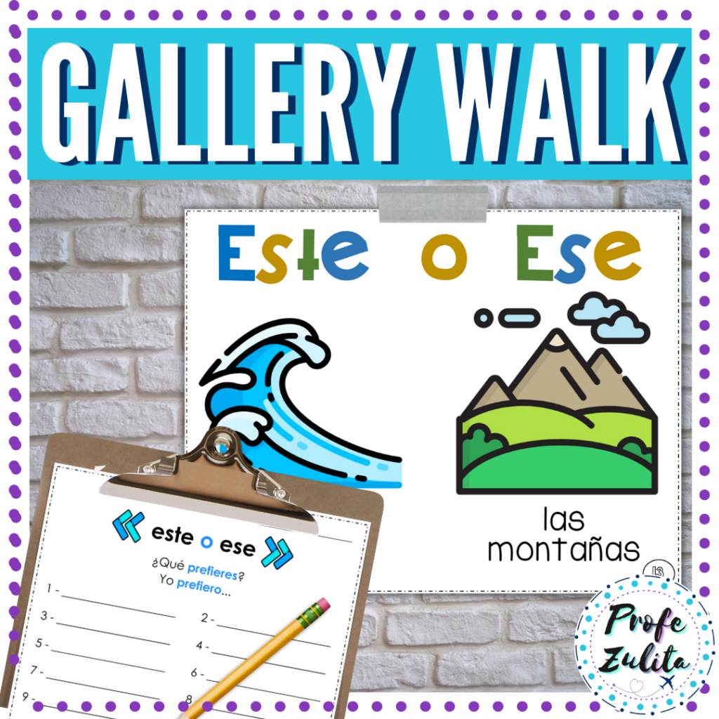 Build Community Spanish Would You Rather Game | This or That Back to ...