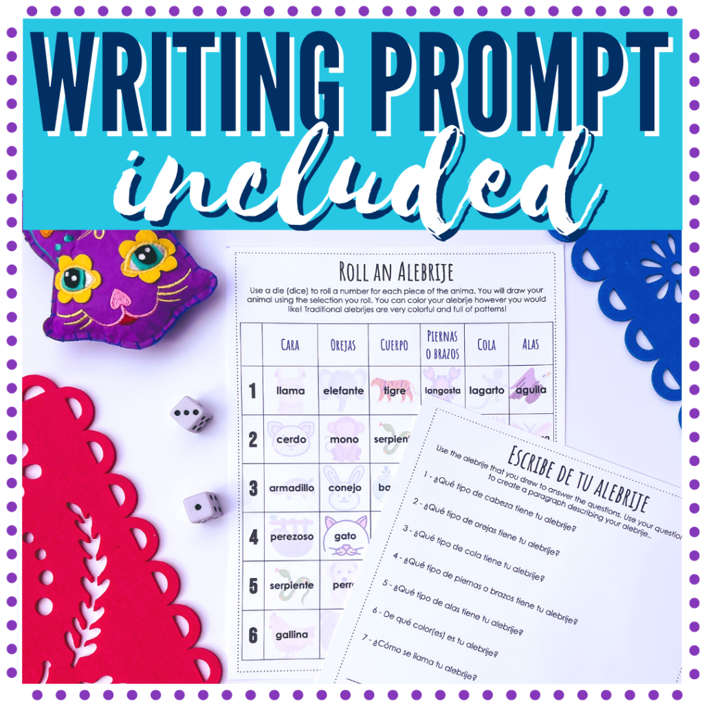 Alebrijes | Day of the Dead Activity in English & Spanish - Made By ...