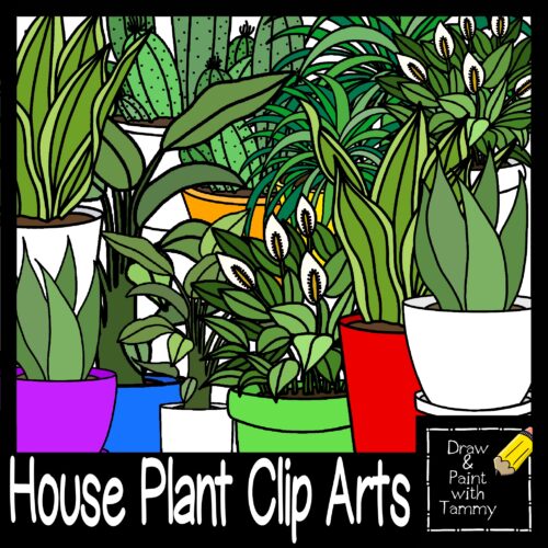 House plants clip arts | Made By Teachers