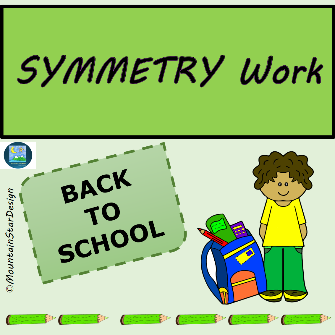 Symmetry Work - Back to School | Made By Teachers