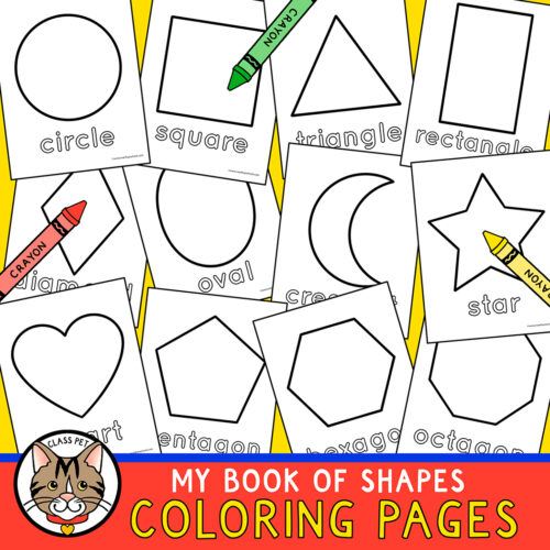 Geometric Shape Coloring Pages | Made By Teachers