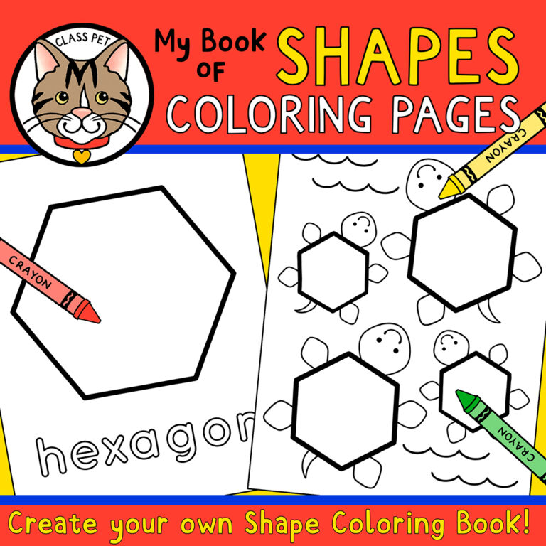 Geometric Shape Coloring Pages | Made By Teachers