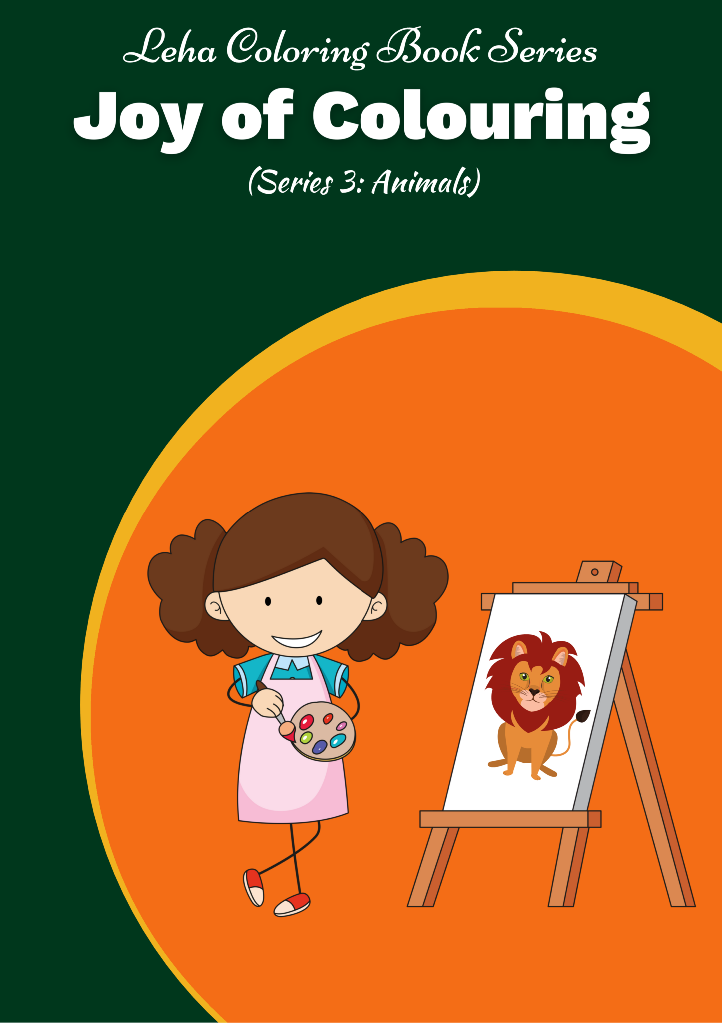 Leha Coloring Book Series: Joy of Coloring (Series 3: Animals) | Made ...