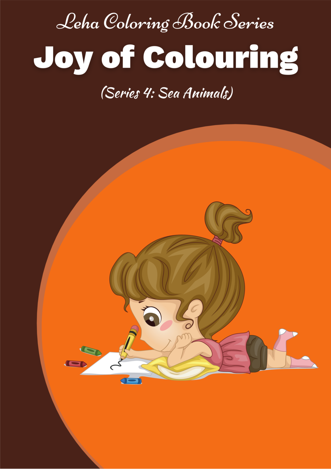 Leha Coloring Book Series: Joy of Coloring (Series 4: Sea Animals ...