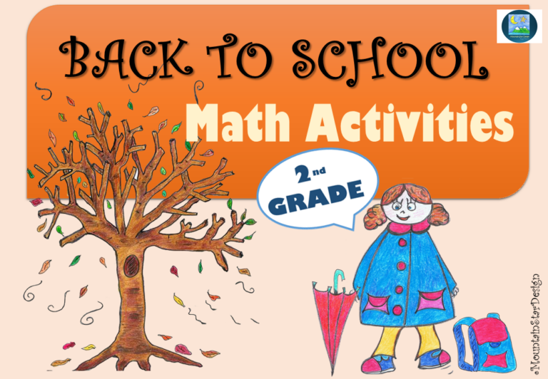 Math Activities Back To School 2nd Grade NO PREP Made By Teachers Math Activities Back To School 2nd Grade NO PREP Made By Teachers