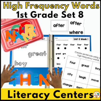 Benchmark Advance High Frequency Word Activities | 1st Grade Unit 1 ...
