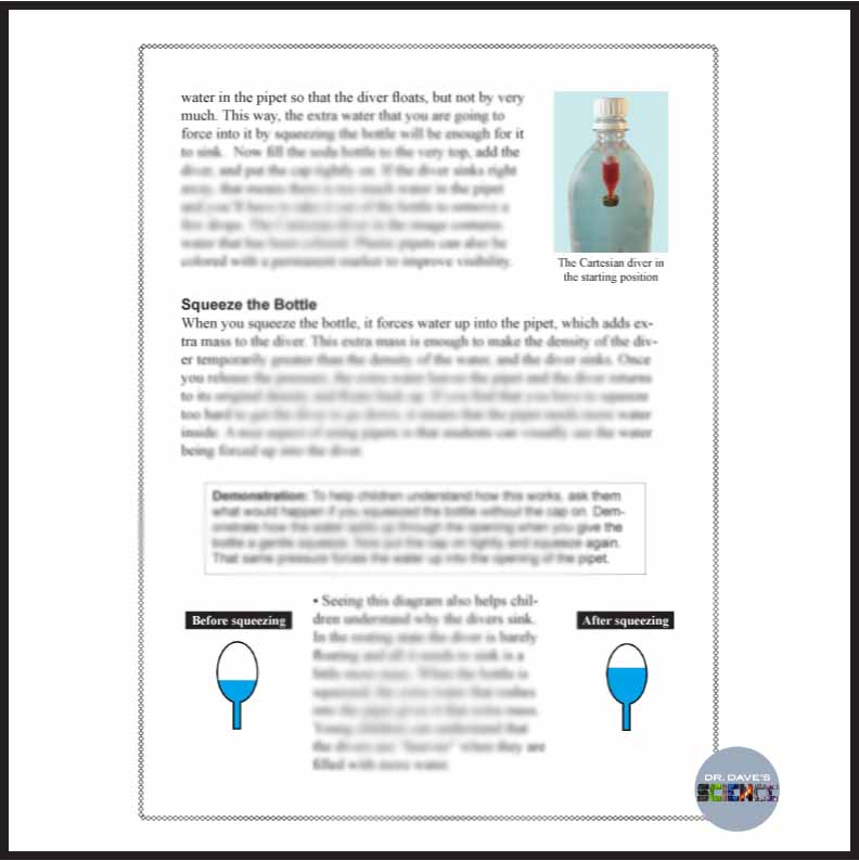 Cartesian Divers Buoyancy and Density Sinking and Floating - Made By ...