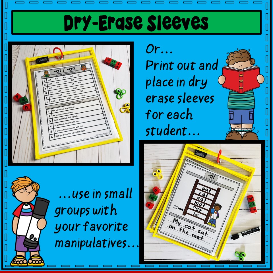 Short A Phonics Notebook and Activity Sheets - Made By Teachers