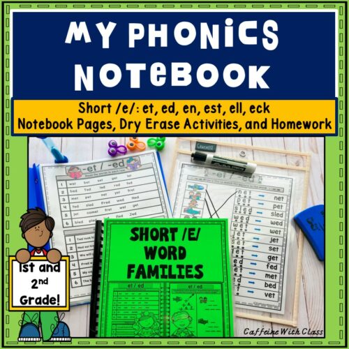 Short E Phonics and Reading Pages | Made By Teachers