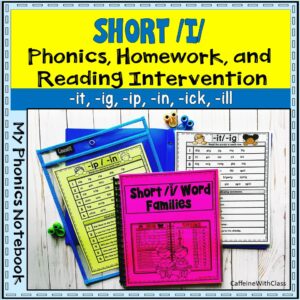 Short I Phonics and Reading Pages - Made By Teachers