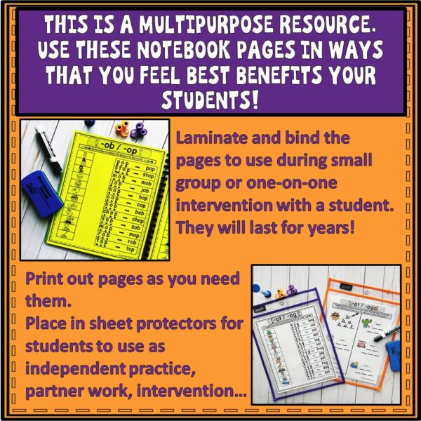 Short O Reading and Activity Sheets - Made By Teachers