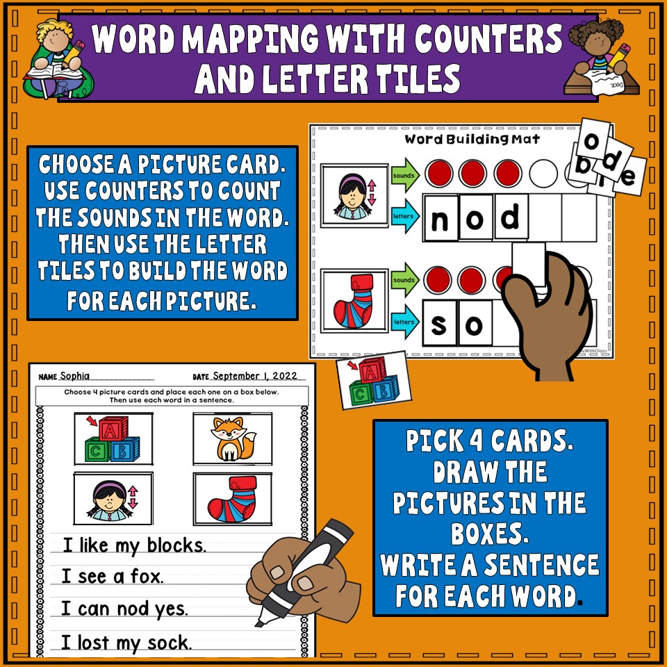 Short O Centers and Writing Activities - Made By Teachers