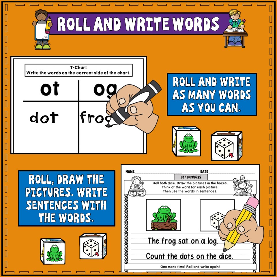 Short O Centers and Writing Activities - Made By Teachers
