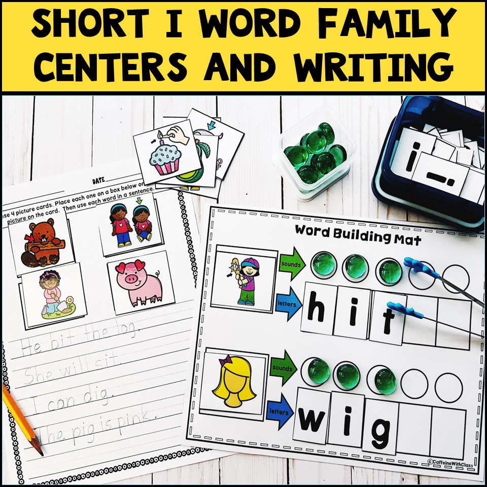 Short I Phonics BUNDLE - Made By Teachers