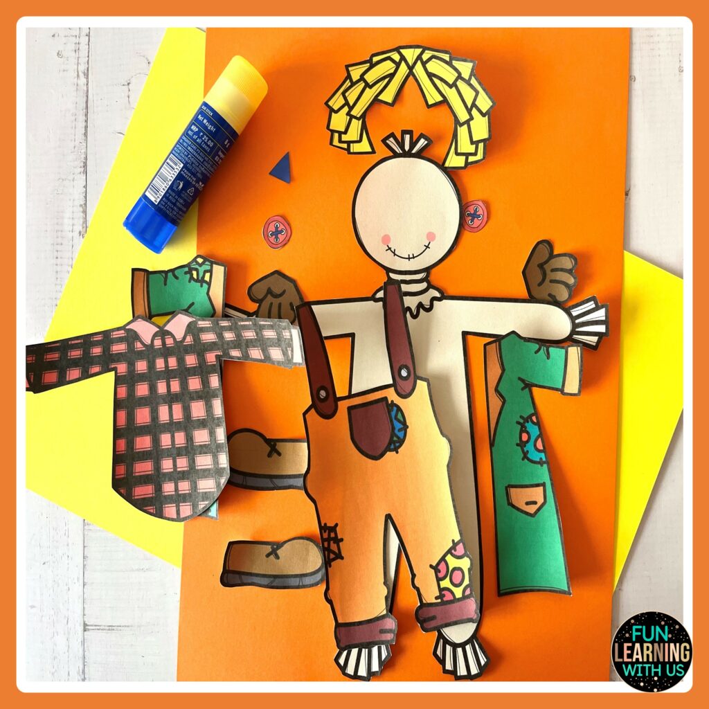 Fall Scarecrow Craft | Autumn Craft activity | Seasonal Craft - Made By ...