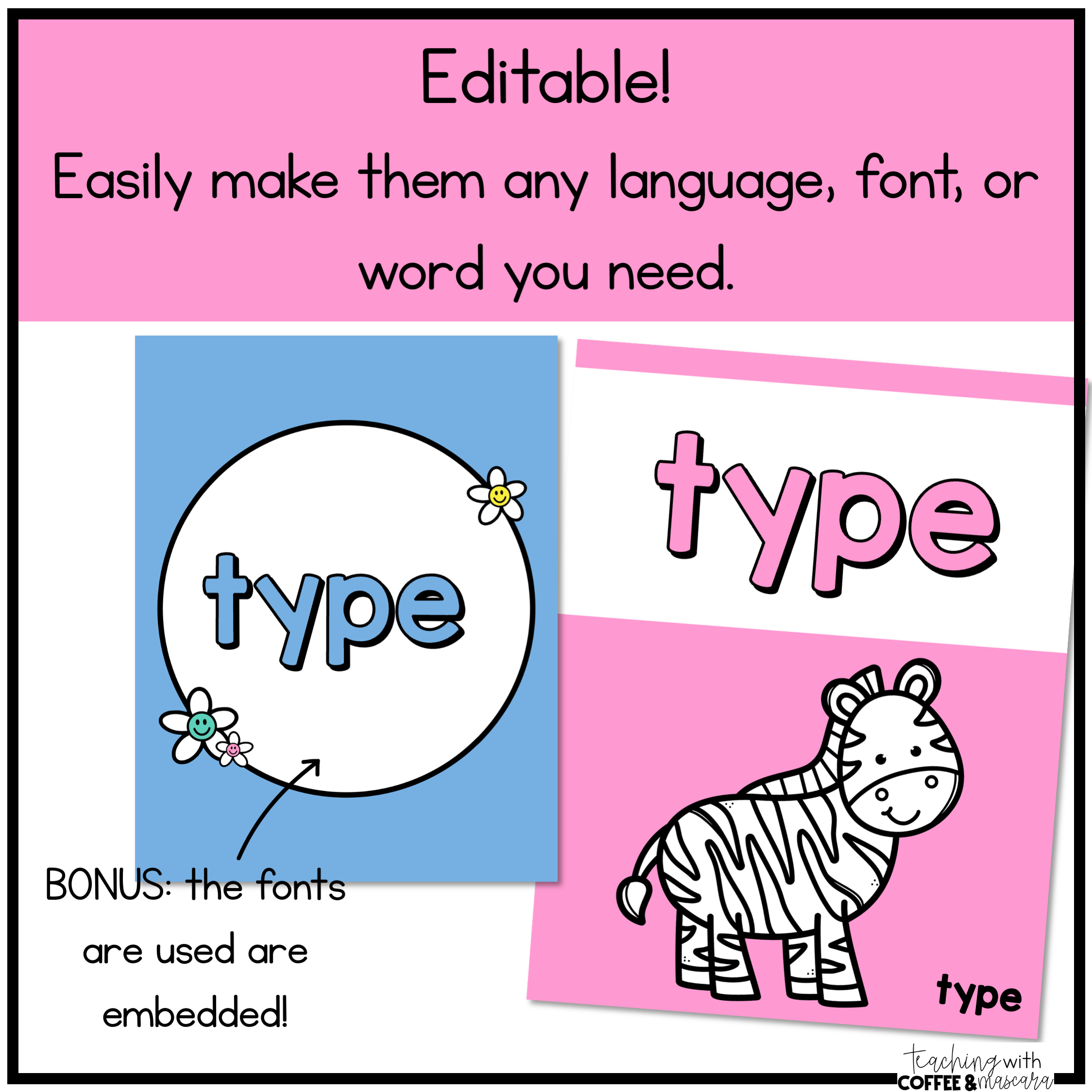 Retro Alphabet Posters | Made By Teachers