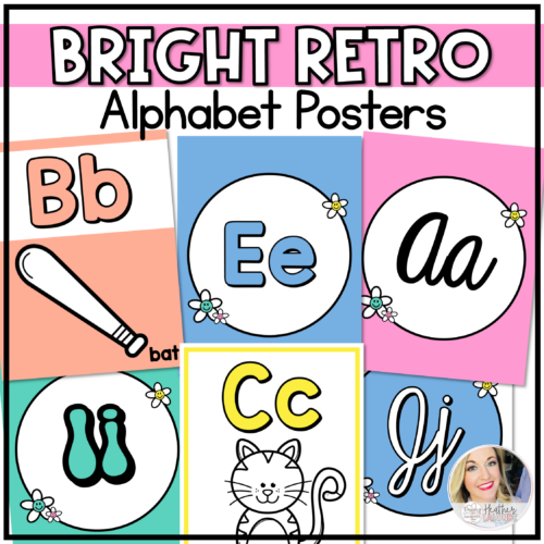 Retro Alphabet Posters - Made By Teachers