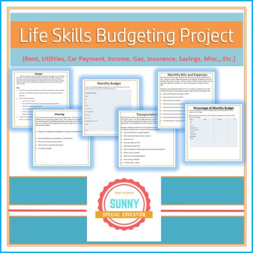 Life Skills Budgeting Project - Made By Teachers