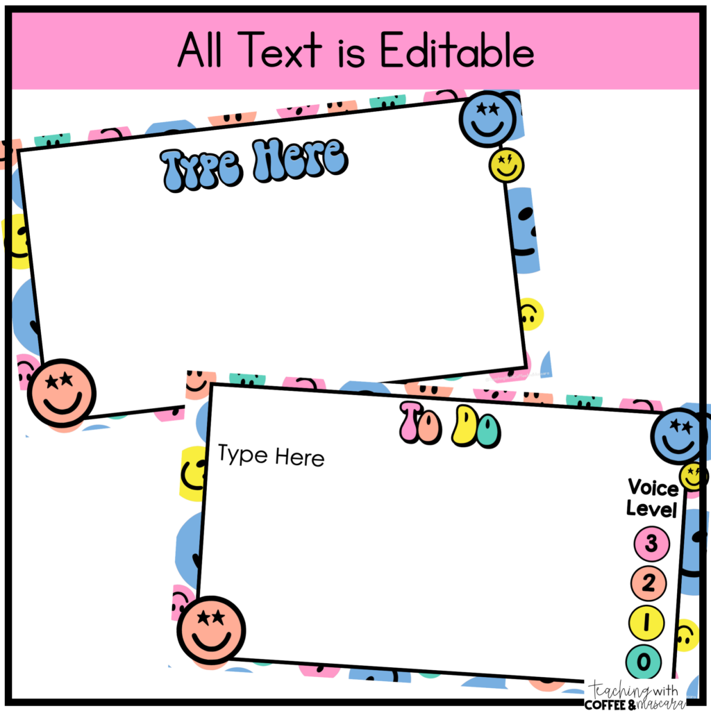 Retro Daily Slides Templates - Made By Teachers