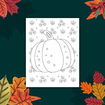 Printable Autumn Fall Coloring Sheets pages -September October ...