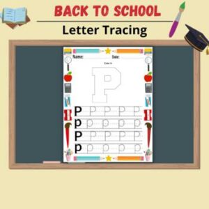 Write & Color Alphabet Letters Handwriting A-Z - Fun School Activities ...